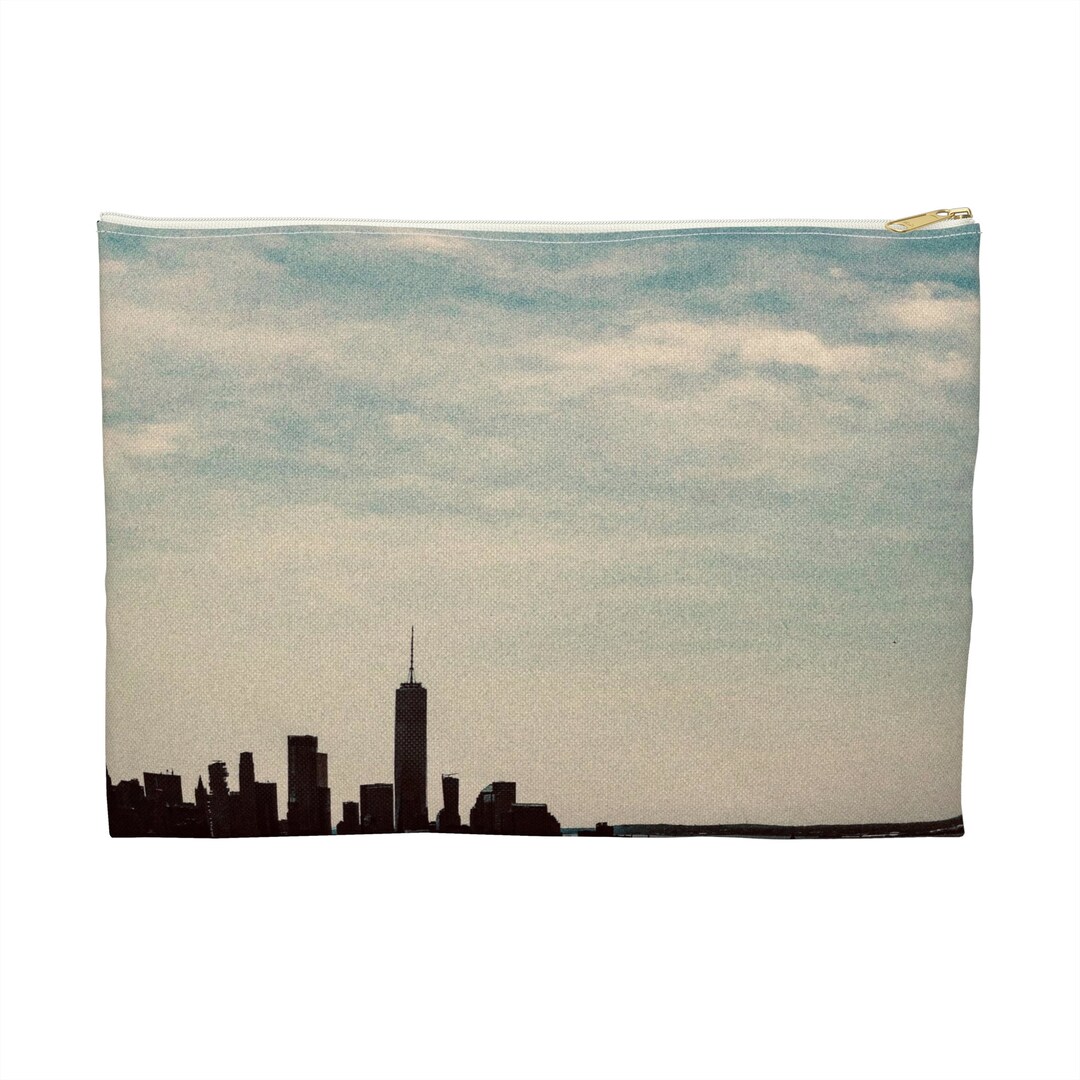 New York City Skyline Accessory Pouch - Etsy