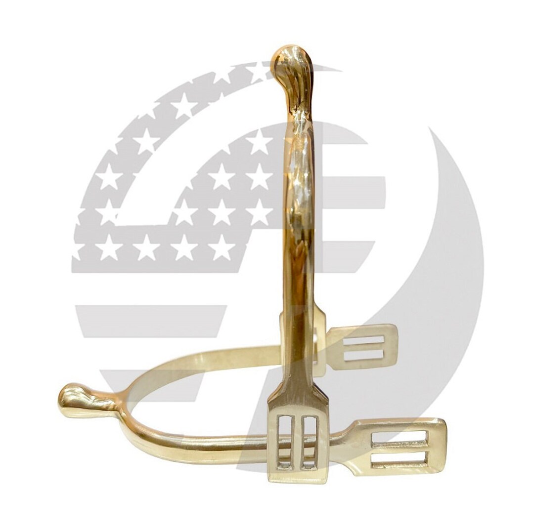Gold Color Stainless Steel Horse Riding Spurs - Etsy