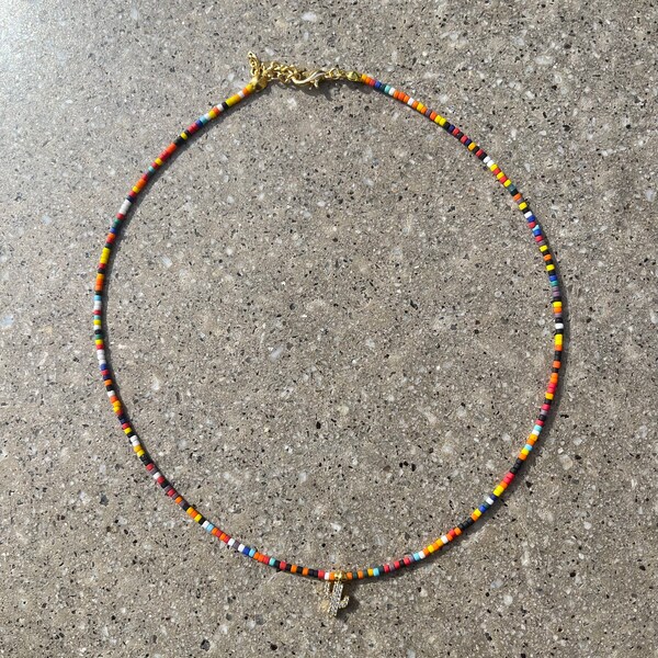 Bead Necklace Handmade - Etsy