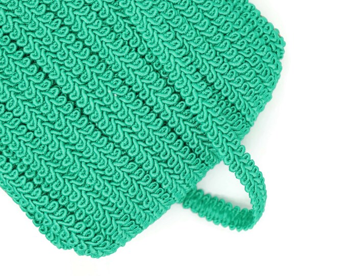 5 Yards 3/8" Pine Green Gimp Braided Trim, Gimp Braid, Braided Cord ...