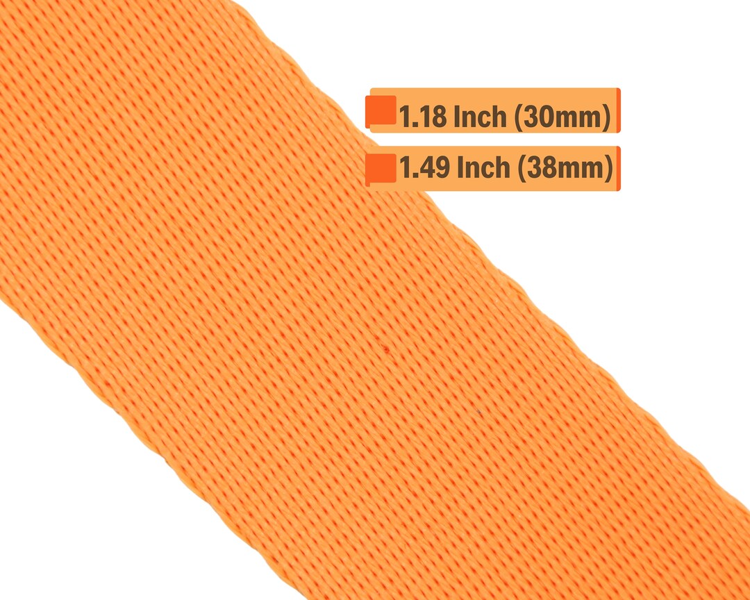 Nylon Webbing, Orange Webbing, 30mm 38mm Webbing, Belt Webbing, Strap ...