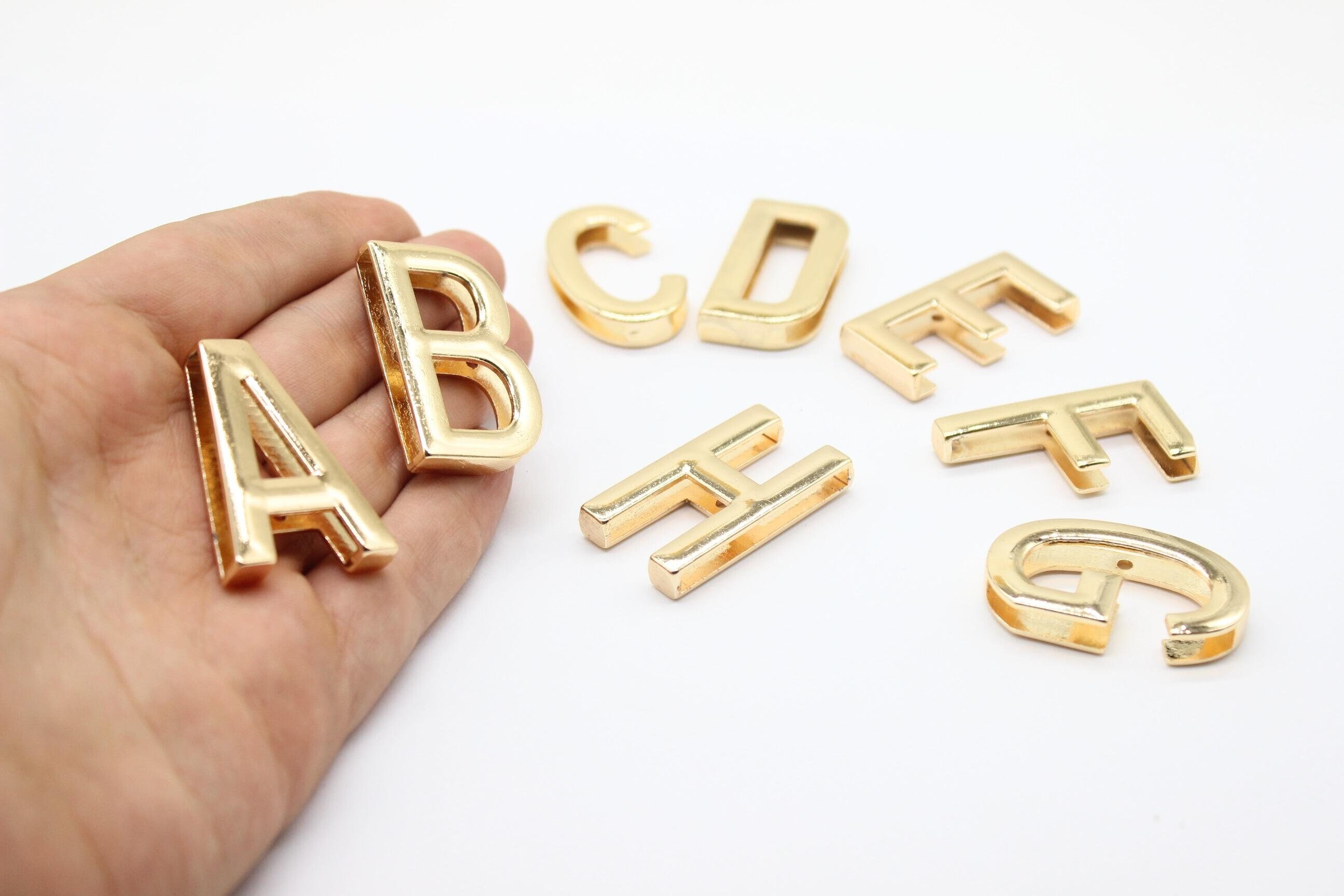 Sliding Letters Buckle A-Z Alphabet Buckle Slide Alphabet - Etsy