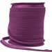 Purple Satin Piping Trim, Available in 25 Colors, Edge Trim, Cord Trim ...