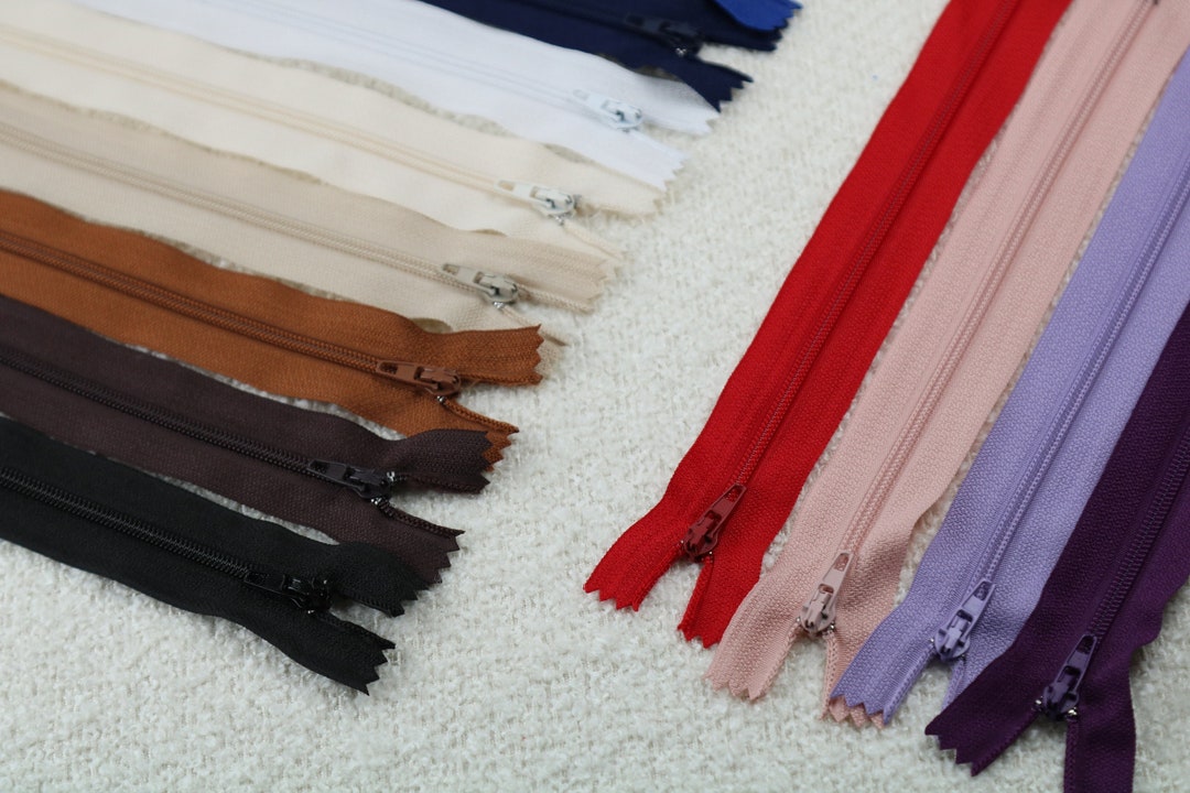 7 Inch Zipper, 18 Cm, Bag Zipper, Trousers Zipper, Sewing Zipper - Etsy