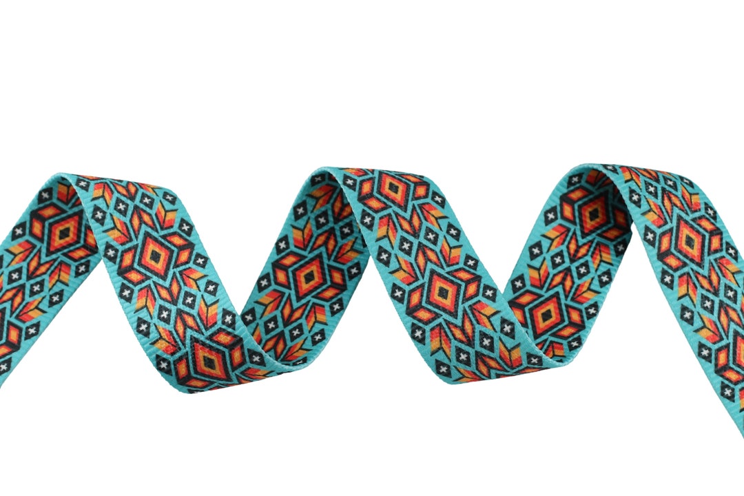 Authentic, Ethnic Pattern Webbing, 2 Inches Canvas Webbing, 50mm ...