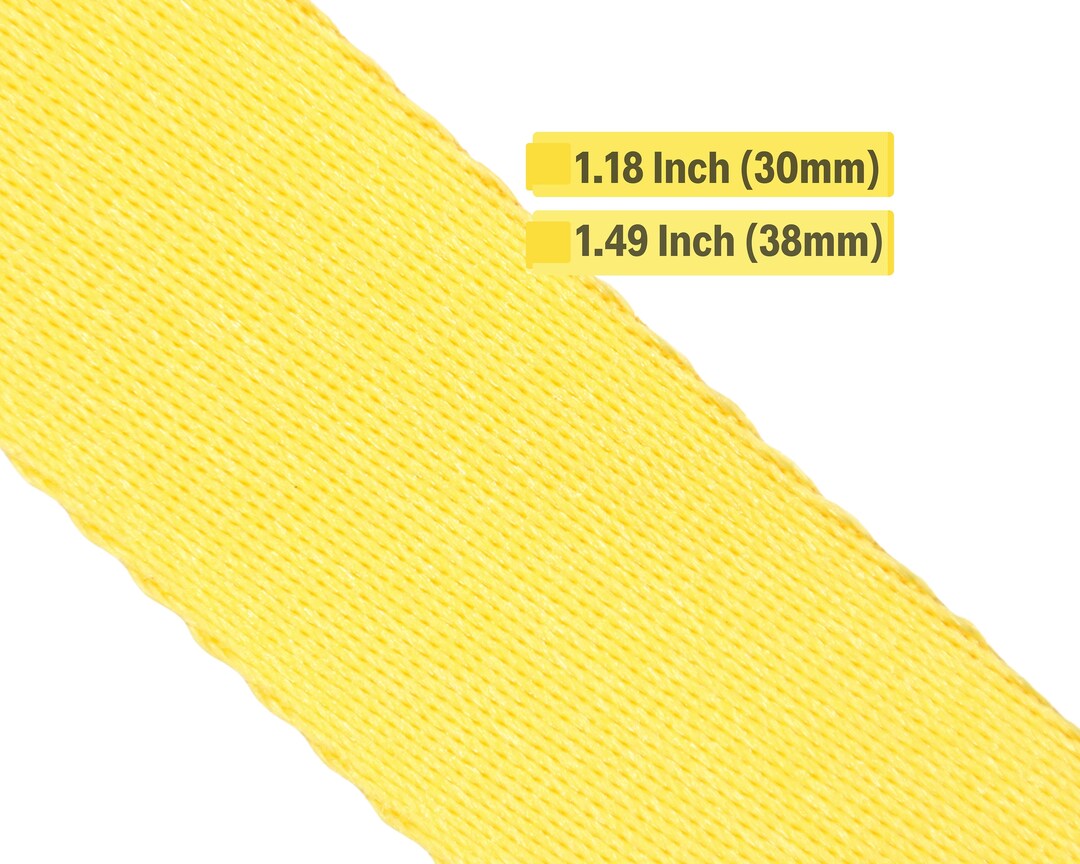 Nylon Webbing, Yellow Webbing, 30mm 38mm Webbing, Belt Webbing, Strap ...