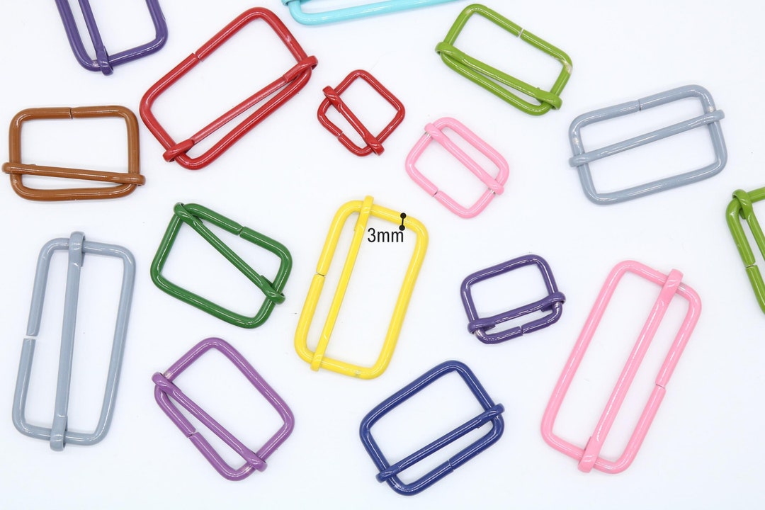 Metal Adjustable Slider, Slide Bar, Rectangular Loop for Strap ...