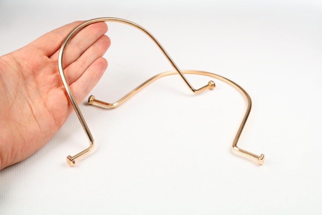 Flat Metal Purse Frame, Holes Purse Frame, Sewing Handbag, Bag Supplies ...