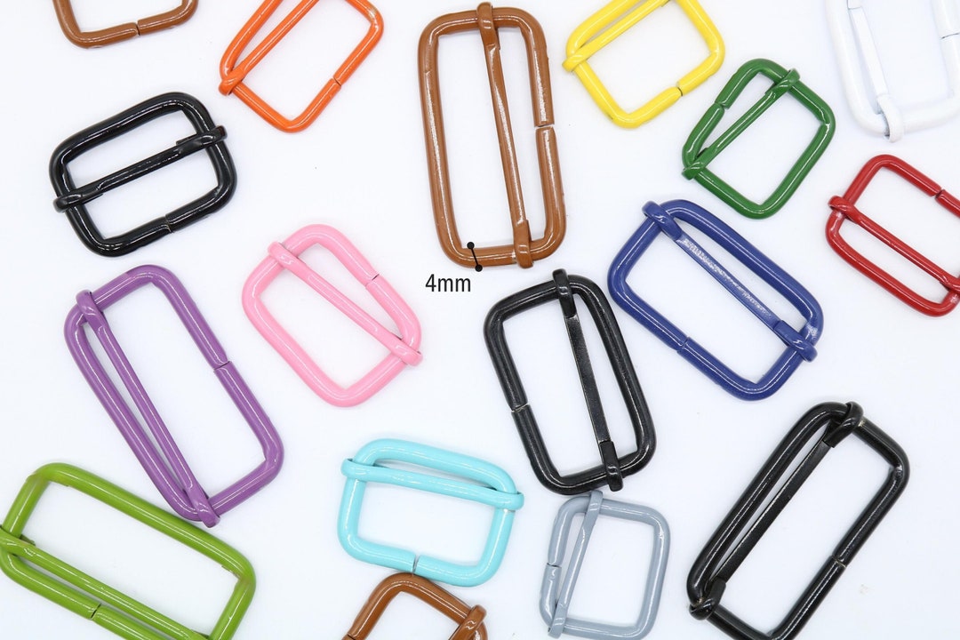 Metal Adjustable Slider, Slide Bar, Rectangular Loop for Strap ...