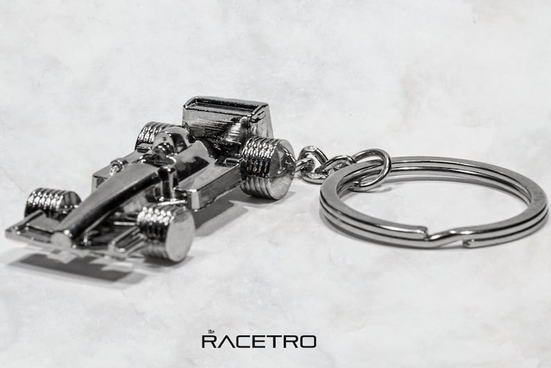 F1 Car Keychain - the Racetro ( Formula 1 ) - Etsy