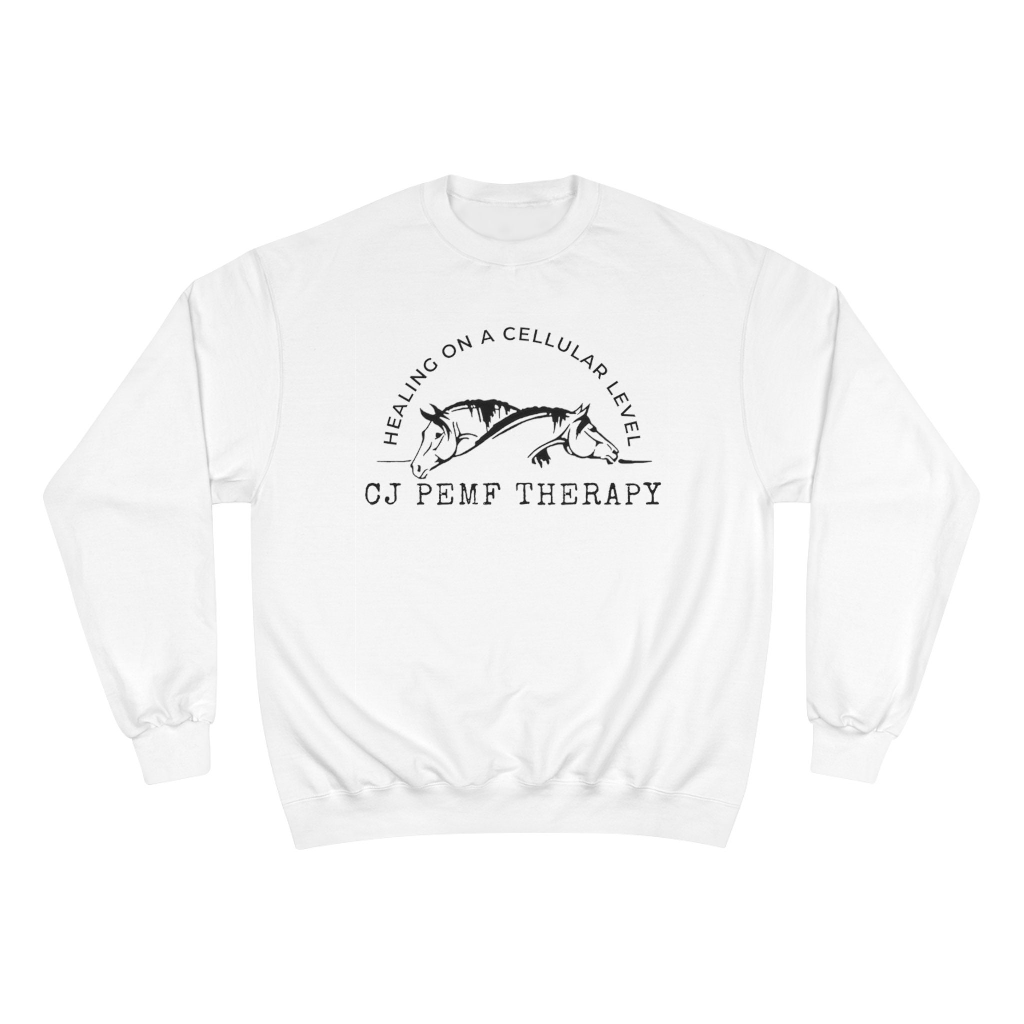 CJ PEMF Therapy Merch. Champion. Sweatshirt. Logo Sweater. Crewneck ...