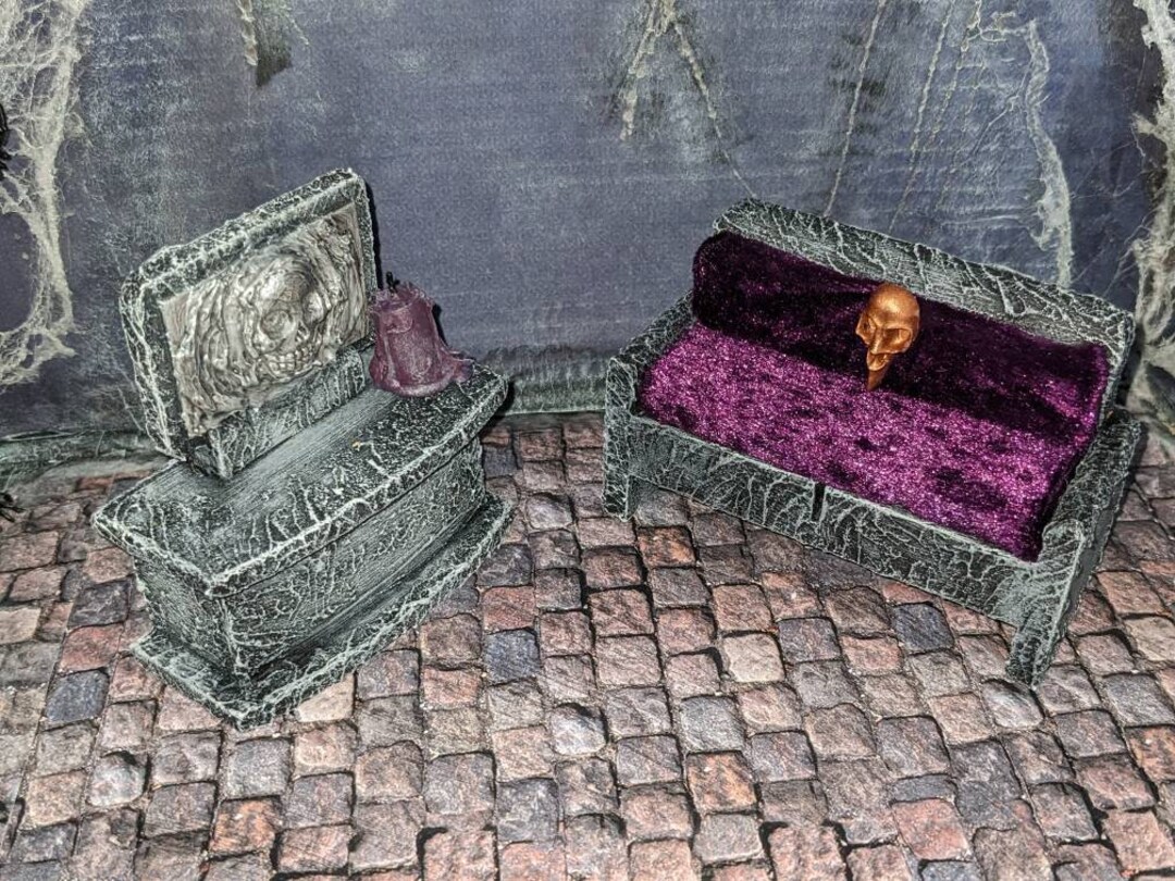 Haunted Dolls Houses Poltergeist TV and Sofa - Etsy
