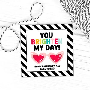 Printable Valentines Day Cards for Kids, Valentine Tags, Heart ...