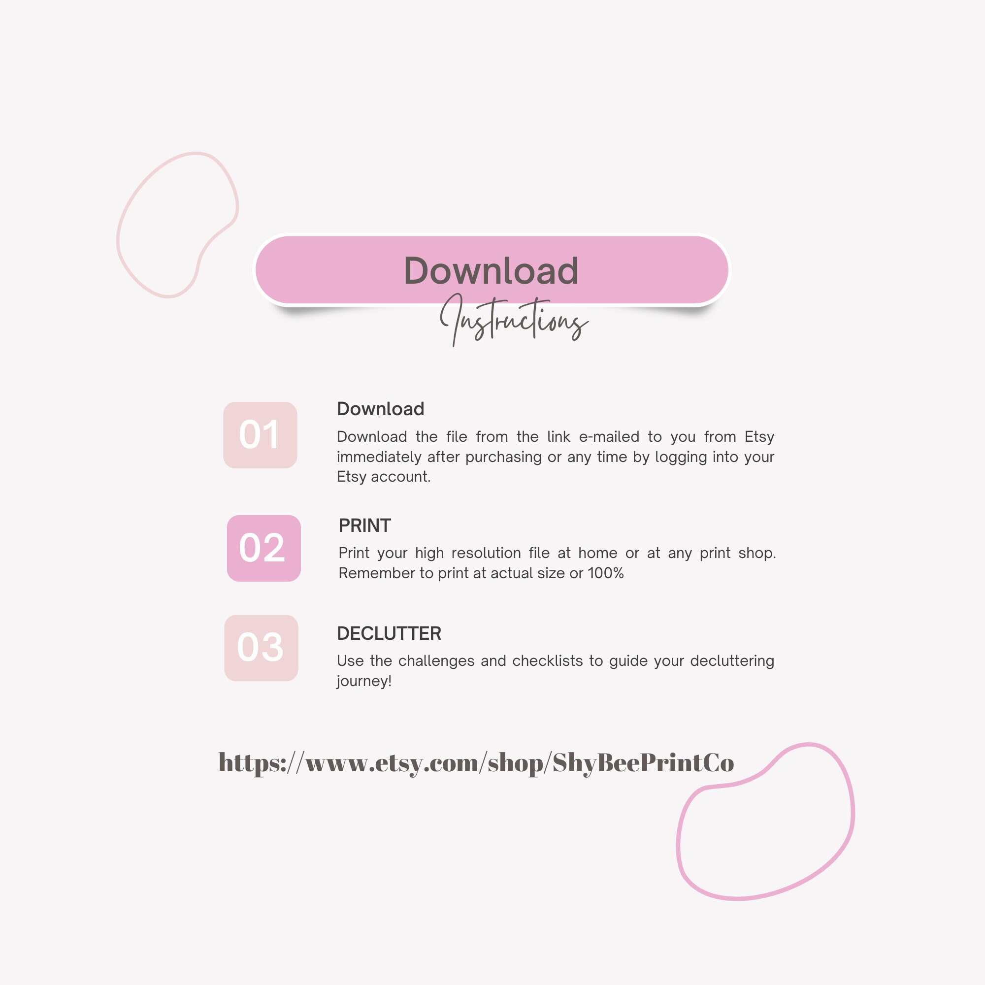 Printable Decluttering Planner - 30 Day Challenge, Ultimate Checklist ...