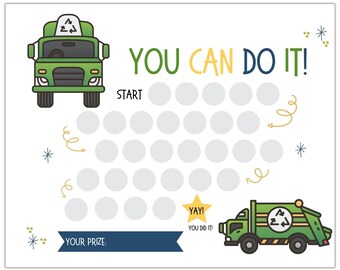 Truck Sticker Chart - Etsy