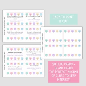 Indoor Valentines Day Scavenger Hunt, Valentines Treasure Hunt ...