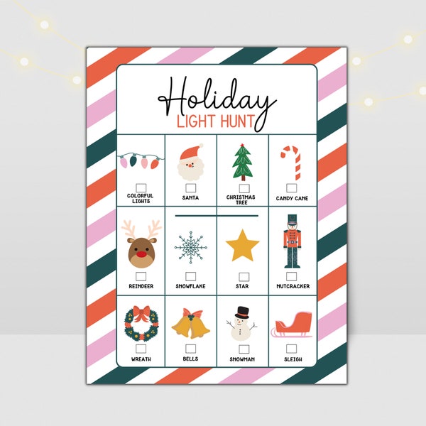 Scavenger Hunt Christmas - Etsy