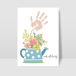 Mother's Day Handprint Gift Art, Printable Handprint Art for Kids ...