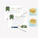 Reward Chart for Kids, Printable Garbage Truck Behavior Chart, Daily ...
