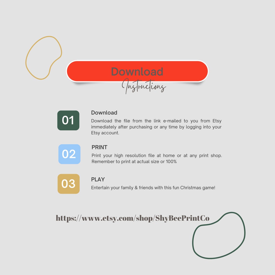 Secret Santa Questionnaire Printable for Holiday Gift Exchange, Holiday ...