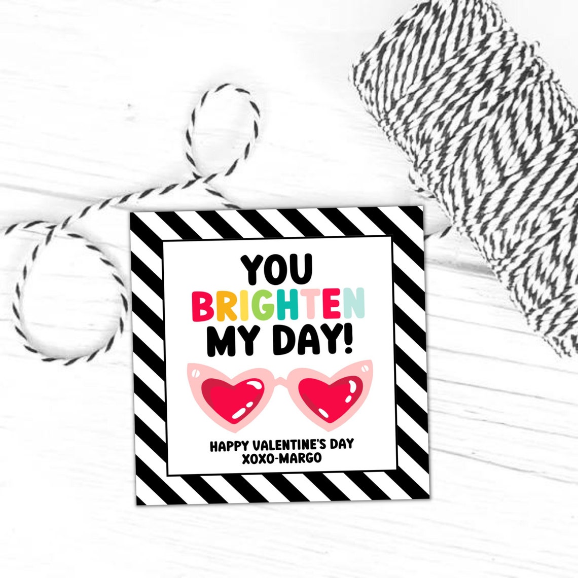 Printable Valentines Day Cards for Kids, Valentine Tags, Heart ...