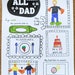 Father's Day Questionnaire Printable All About Dad - Etsy