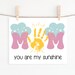 Mother's Day Handprint Gift Art, Printable Handprint Art for Kids, You ...