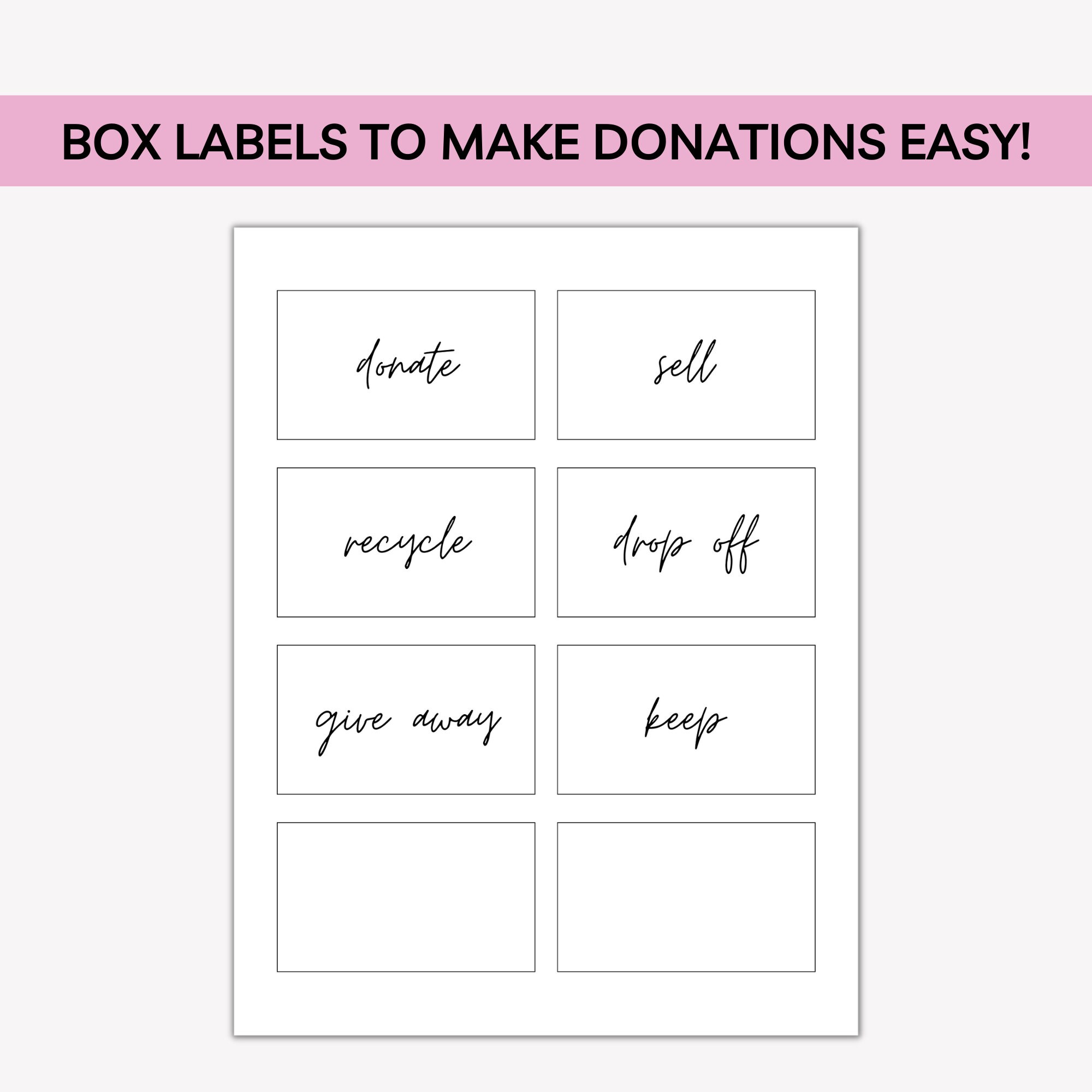 Printable Decluttering Planner - 30 Day Challenge, Ultimate Checklist ...