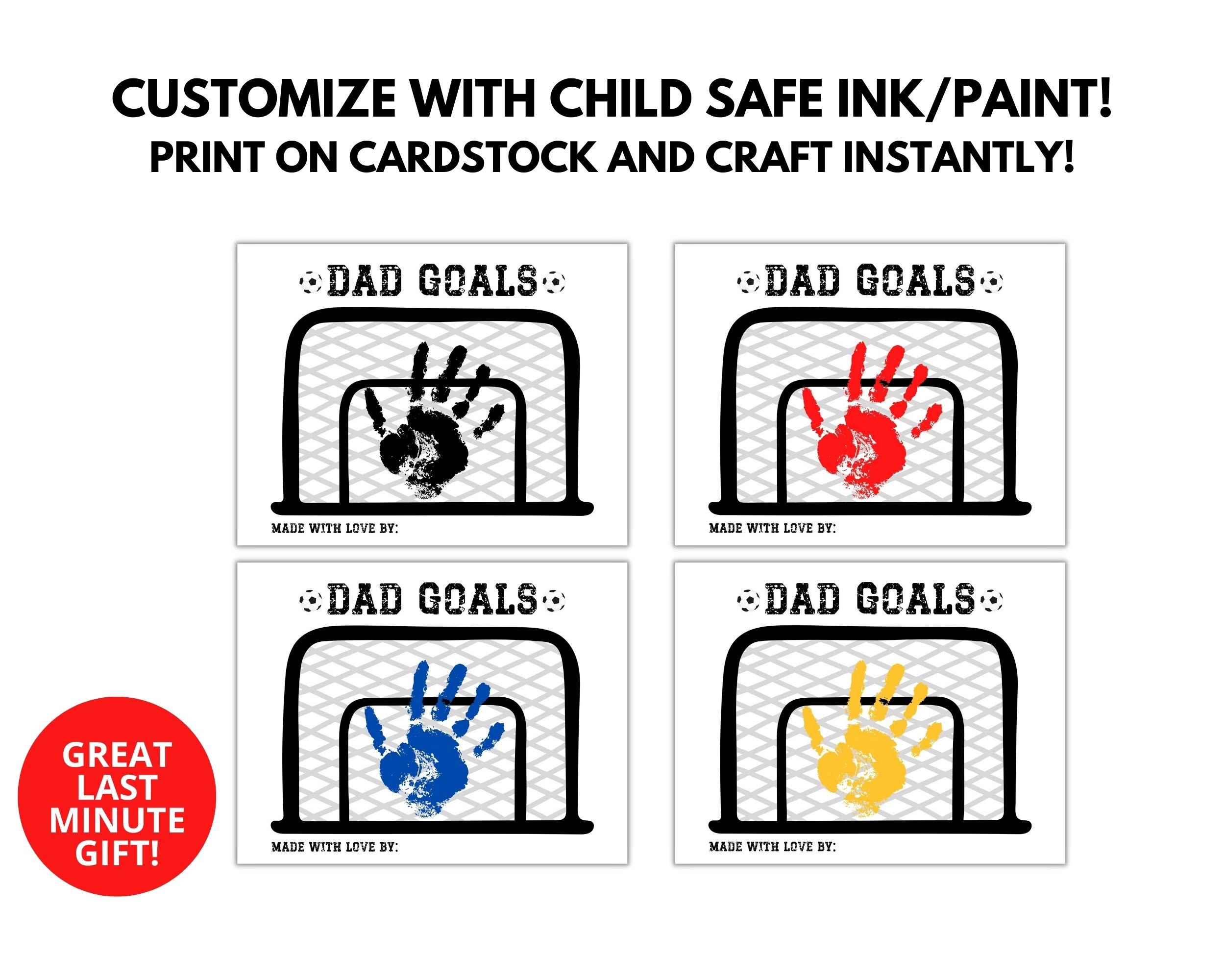Father's Day Handprint Craft Printable Father's Day - Etsy