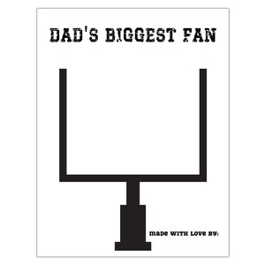 Father's Day Handprint Craft, Printable Father's Day Craft, Father's ...