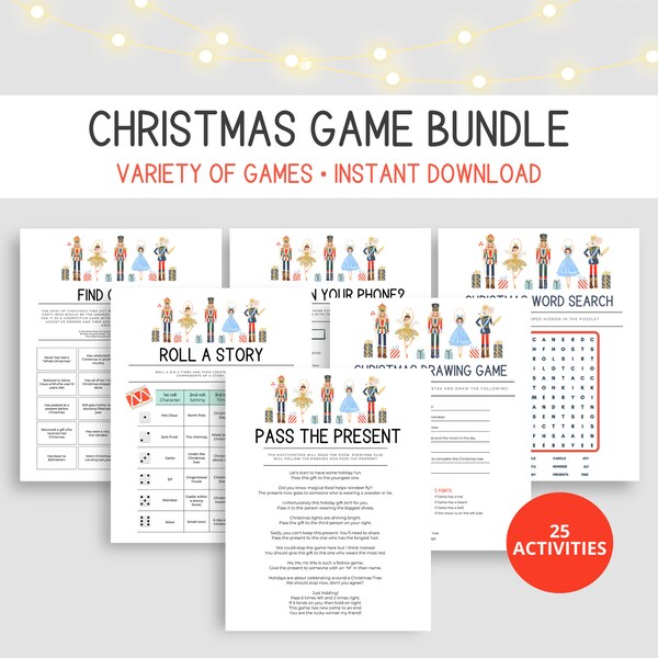 Christmas Games - Etsy