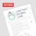 Printable Christmas Drawing Game for Office Holiday Parties or Family ...