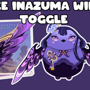 VTUBER PET Raiden Shogun Genshin Impact Inspired Bird! Twitch Streaming ...
