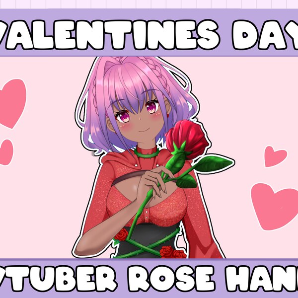Vtuber Valentines Assets - Etsy