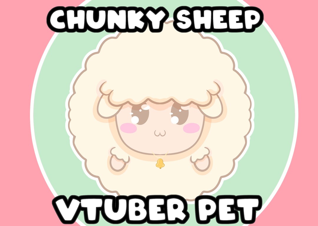SHEEP VTUBER PET | Streaming Pet | Live2d | Twitch | Streaming Assets ...