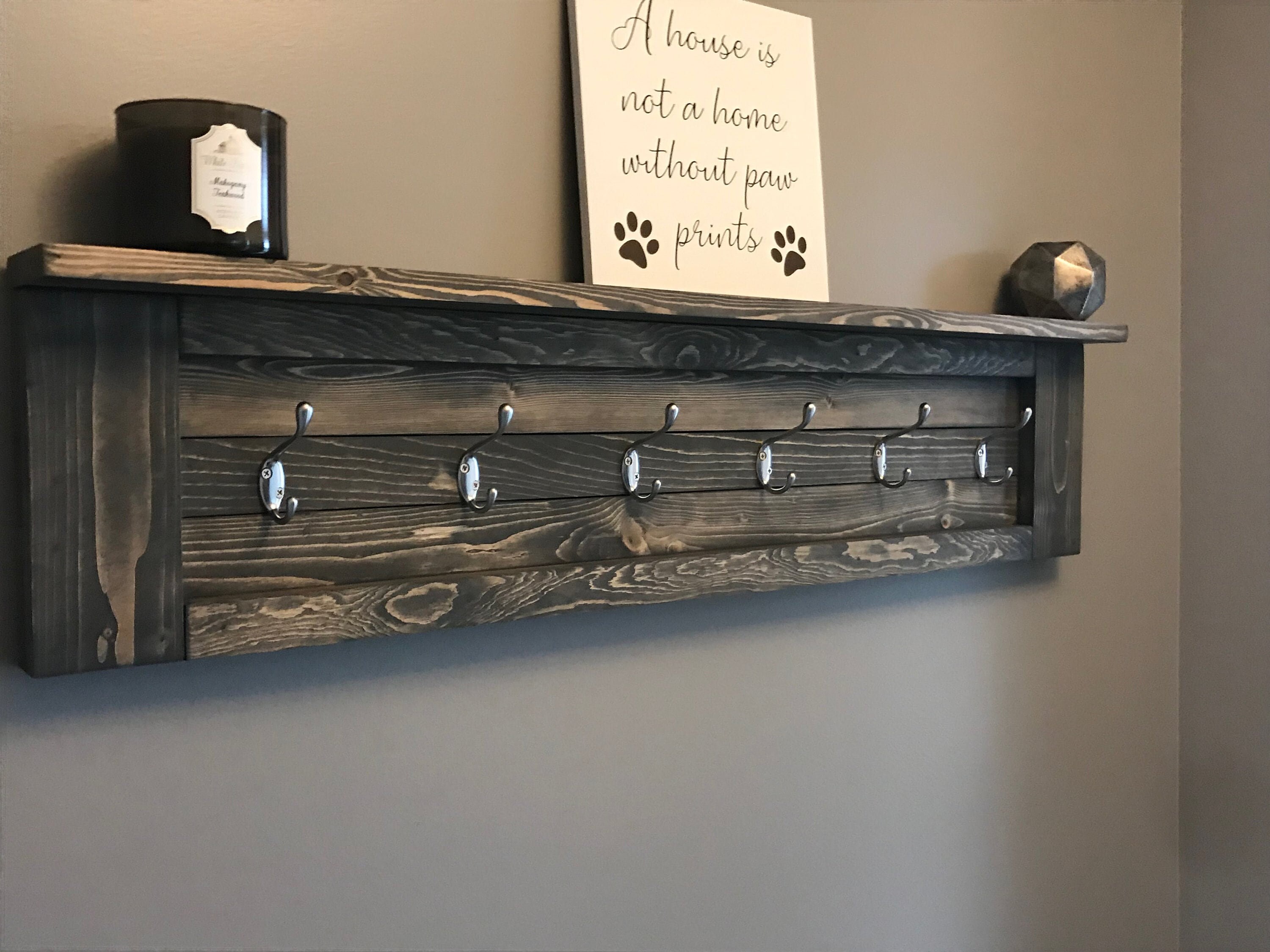 The banbury Wall Mounted Entryway Coat Rack or - Etsy