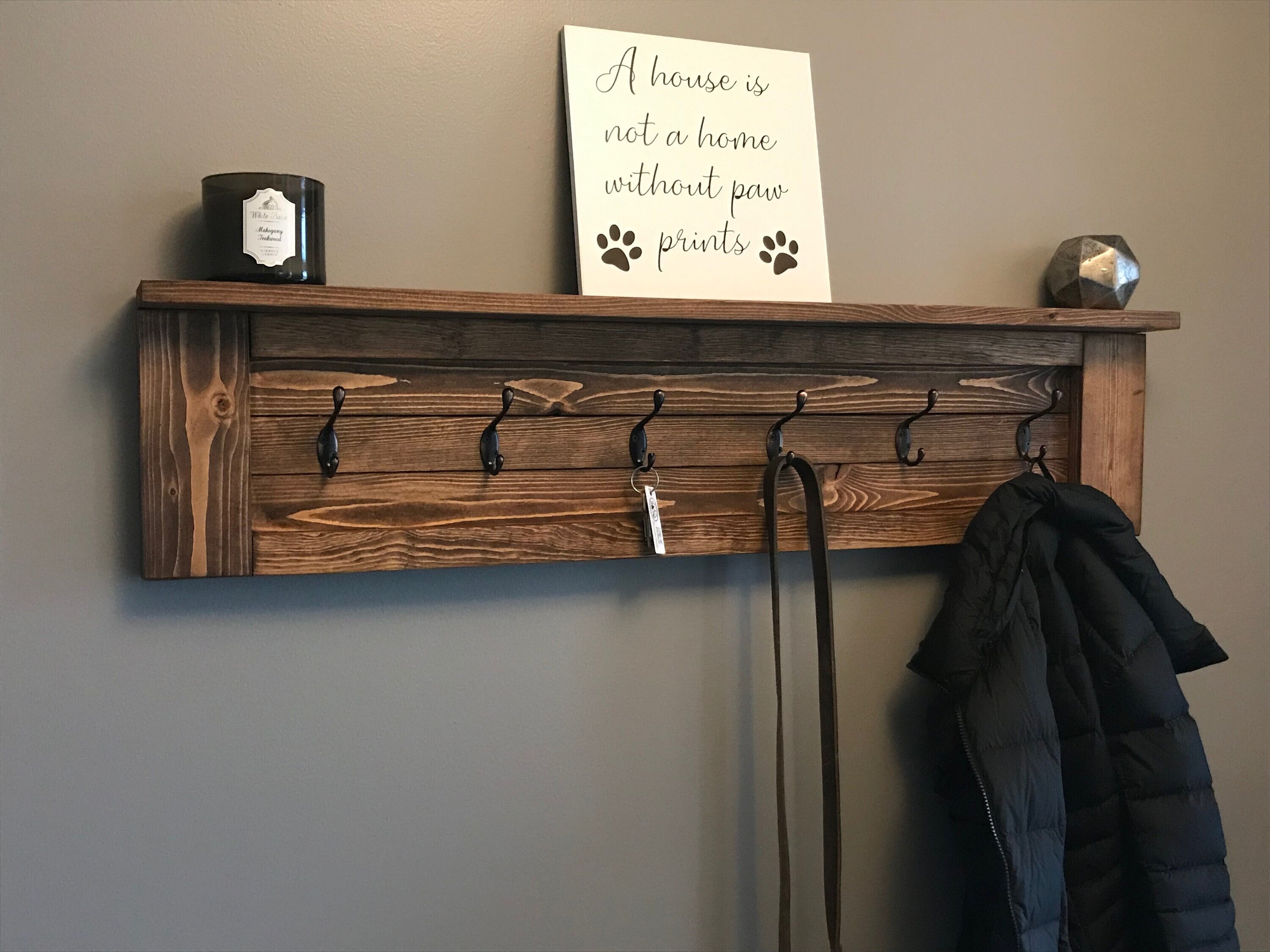 The banbury Wall Mounted Entryway Coat Rack or - Etsy