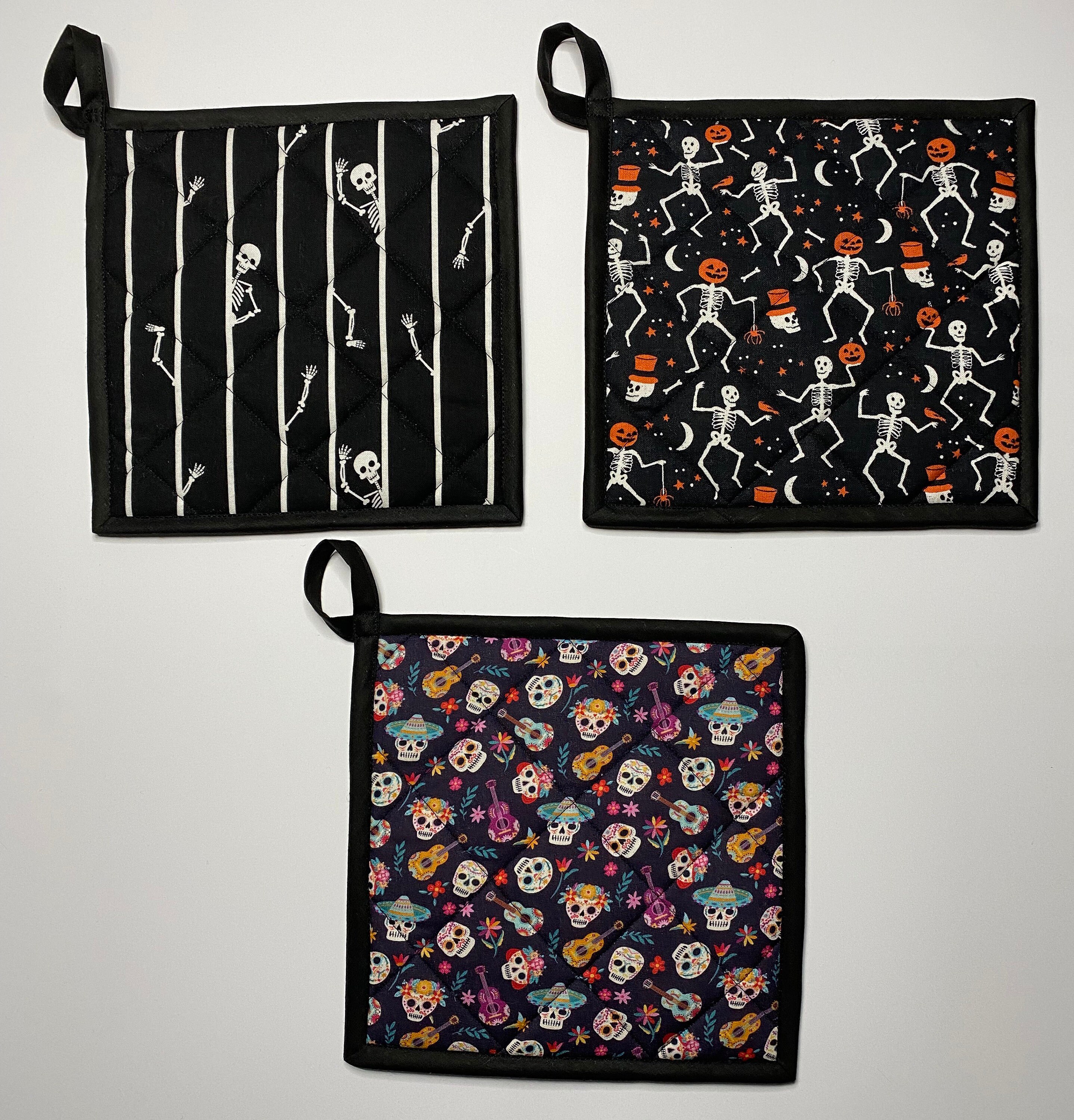 Halloween Quilted Pot Holders - Etsy
