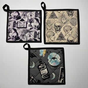 Halloween Quilted Pot Holders - Etsy