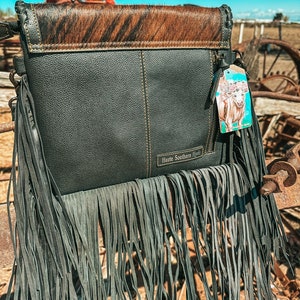 The Xia Brindle a Haute Southern Hyde by Beth Marie Exclusive Cowhide ...