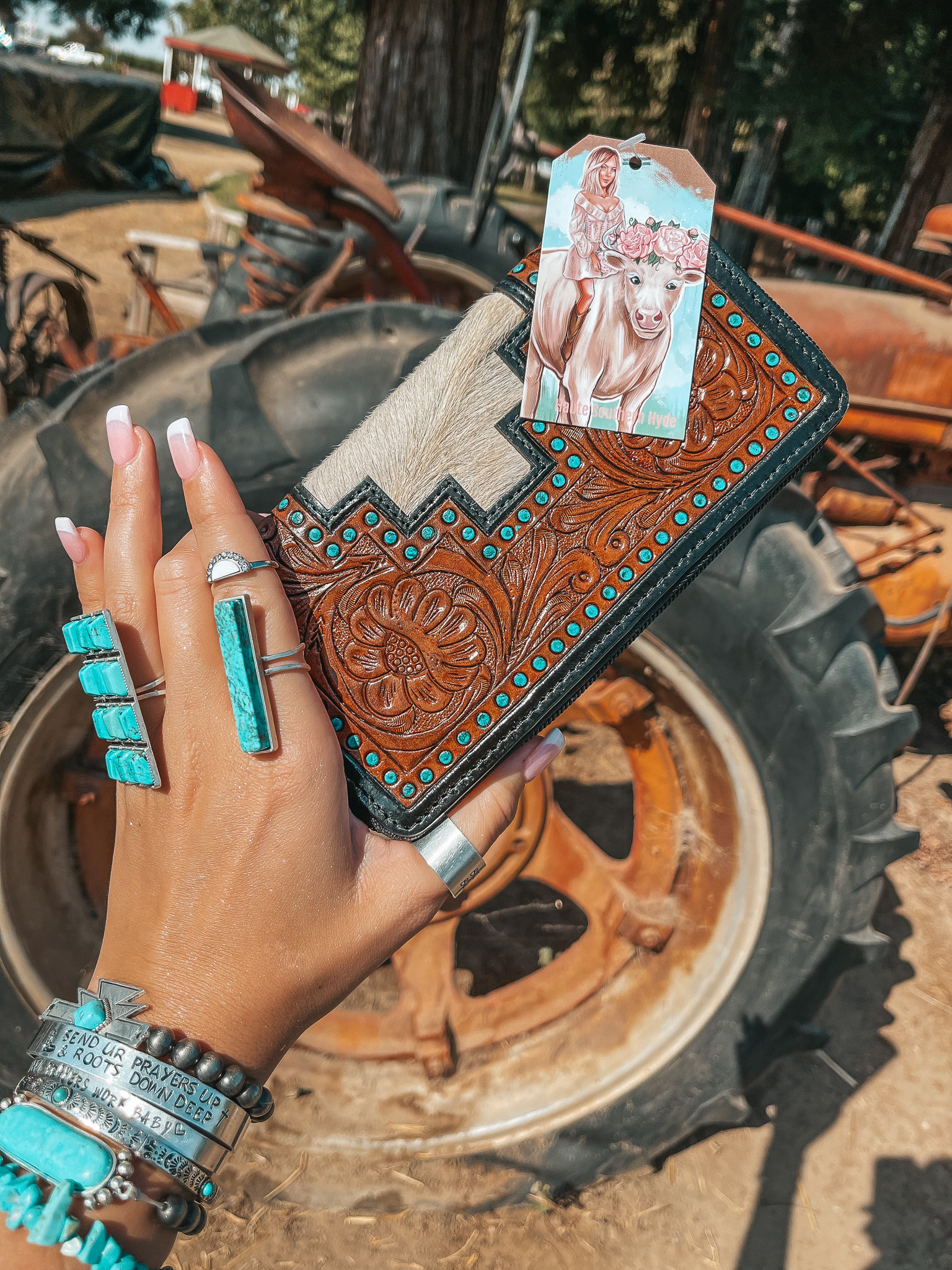Cheyenne Wallet a Haute Southern Hyde by Beth Marie Exclusive - Etsy