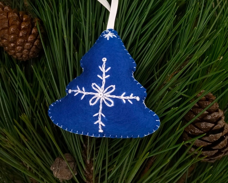 Christmas Felt Decorations, Christmas Tree Ornaments, Christmas Felt ...