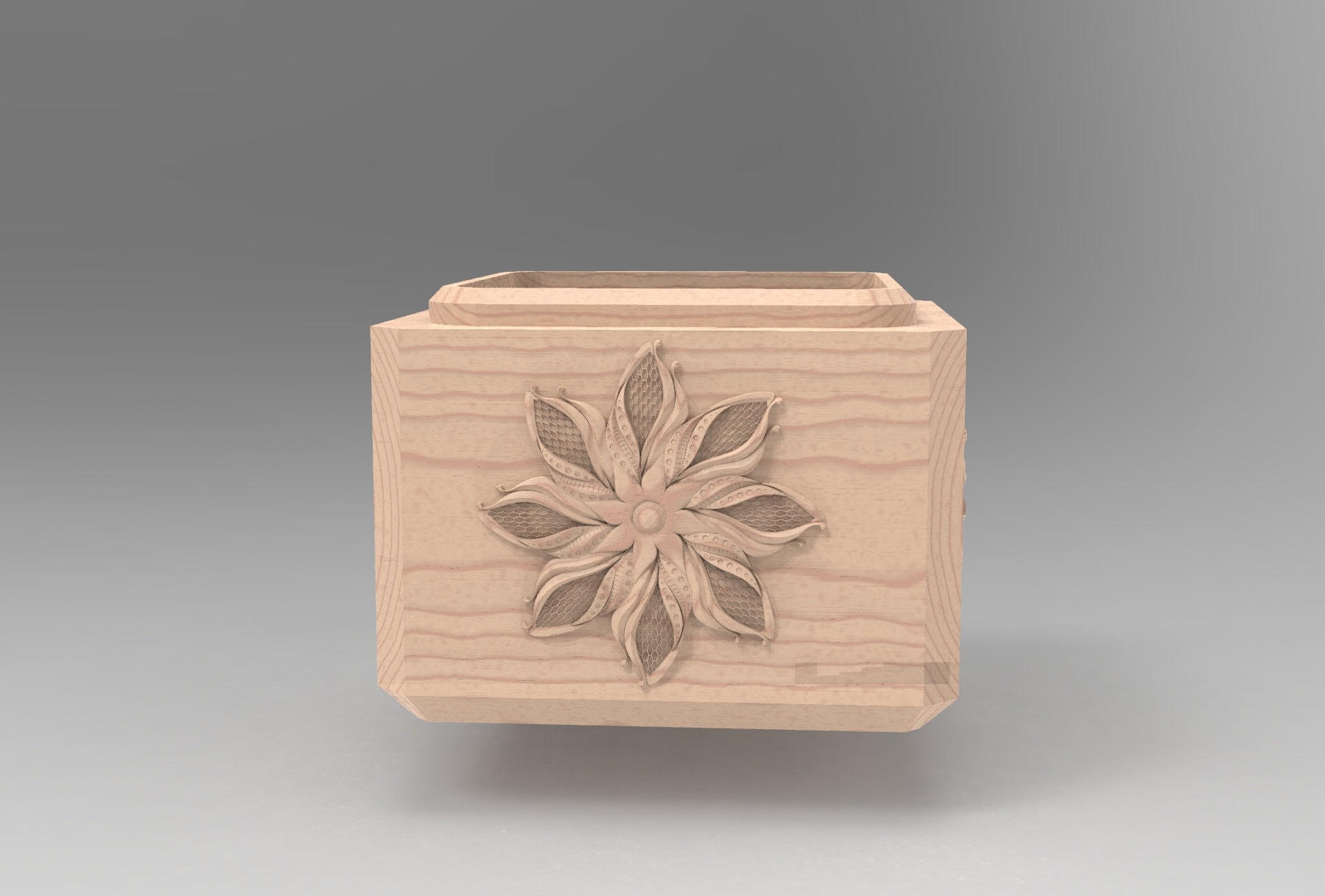 Jewelry Box , Jewelry Storage Box STL, Trinket Box, STL Models for CNC ...