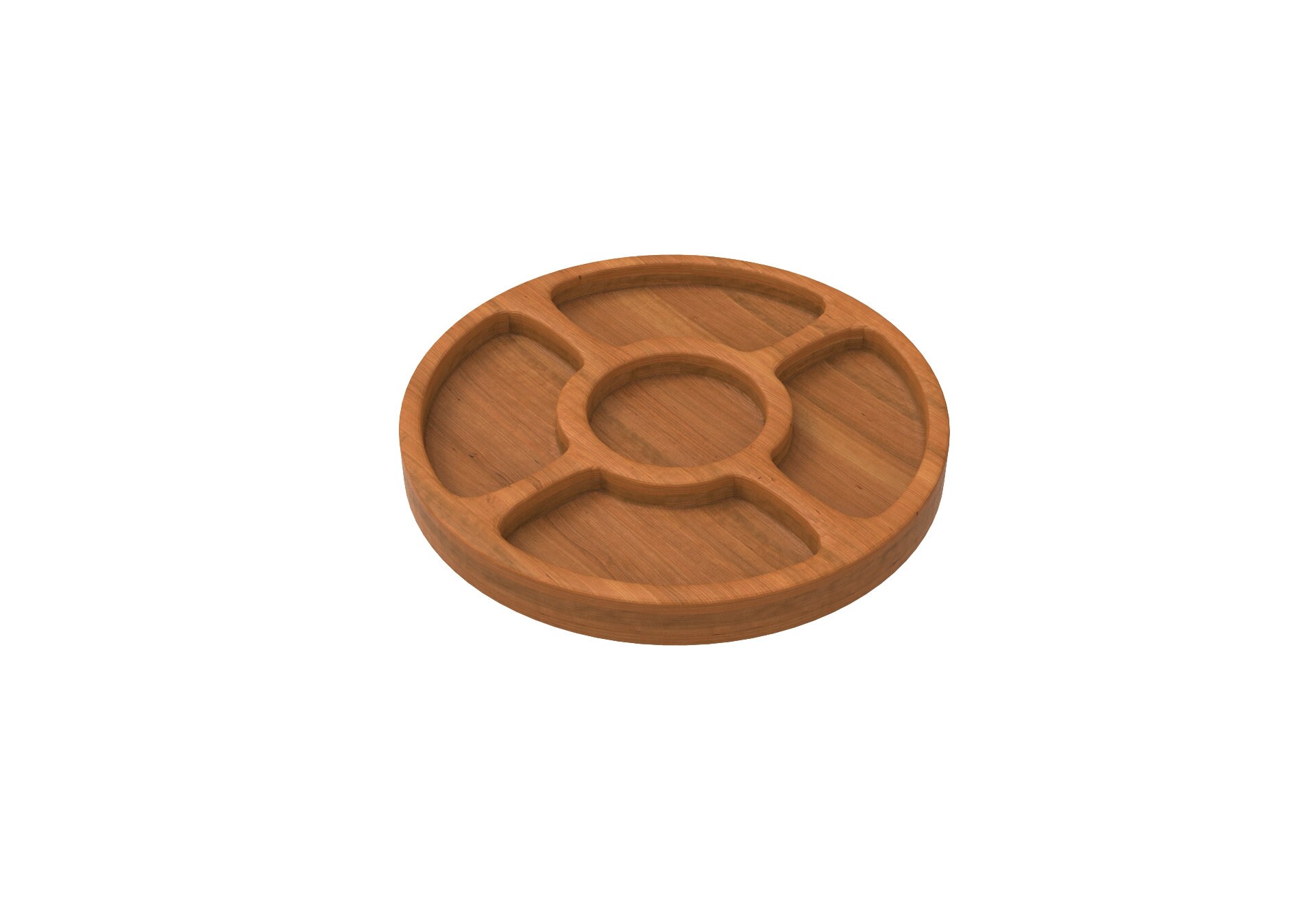 Circular Tray - 3D STL Model for CNC and 3D Printers, Stl, Instant ...