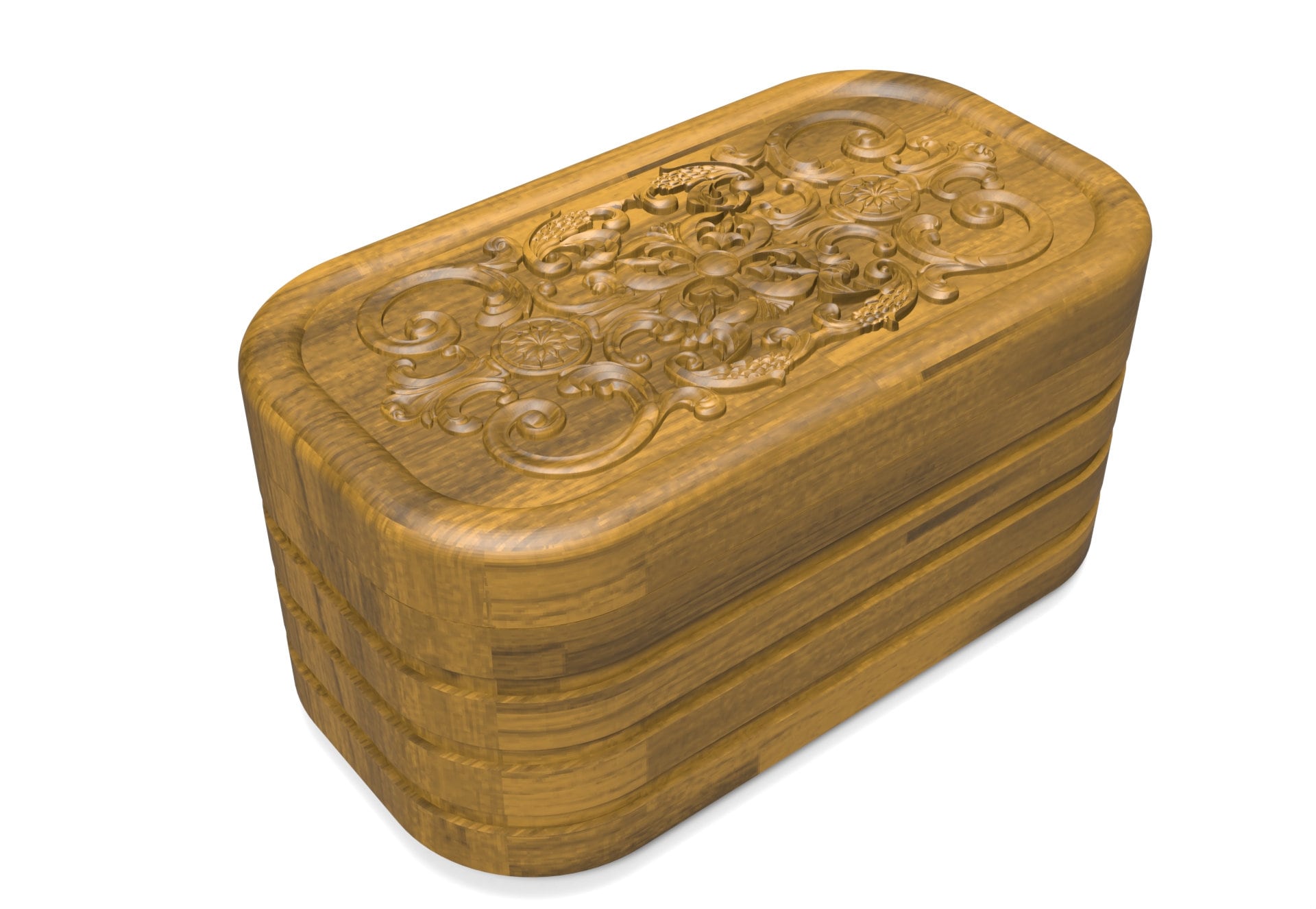 Jewelry Box, Ring Box, Jewelry Storage Box STL, Trinket Box, STL Models ...