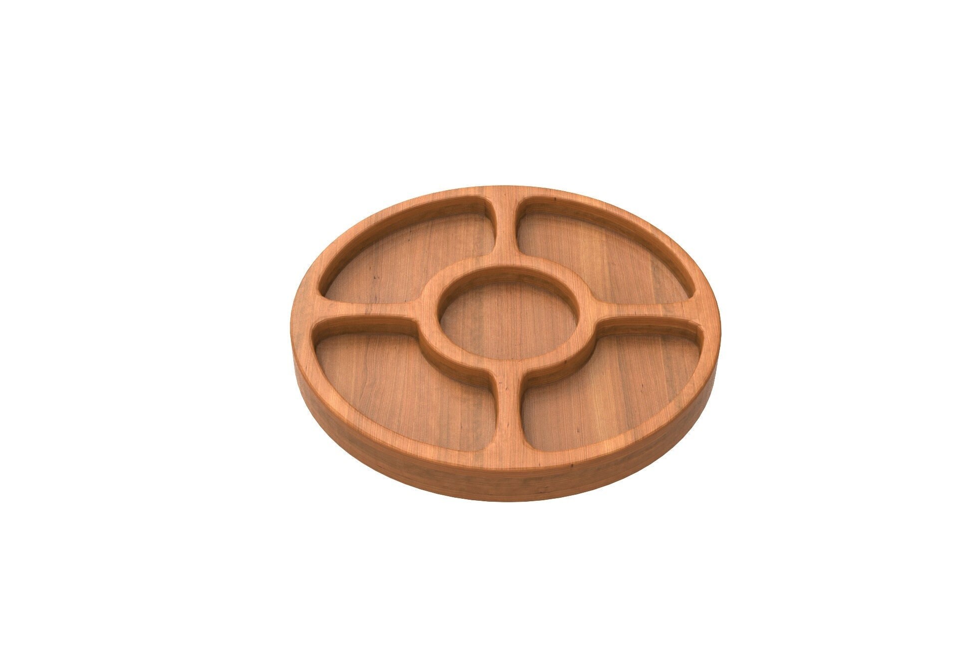 Circular Tray - 3D STL Model for CNC and 3D Printers, Stl, Instant ...