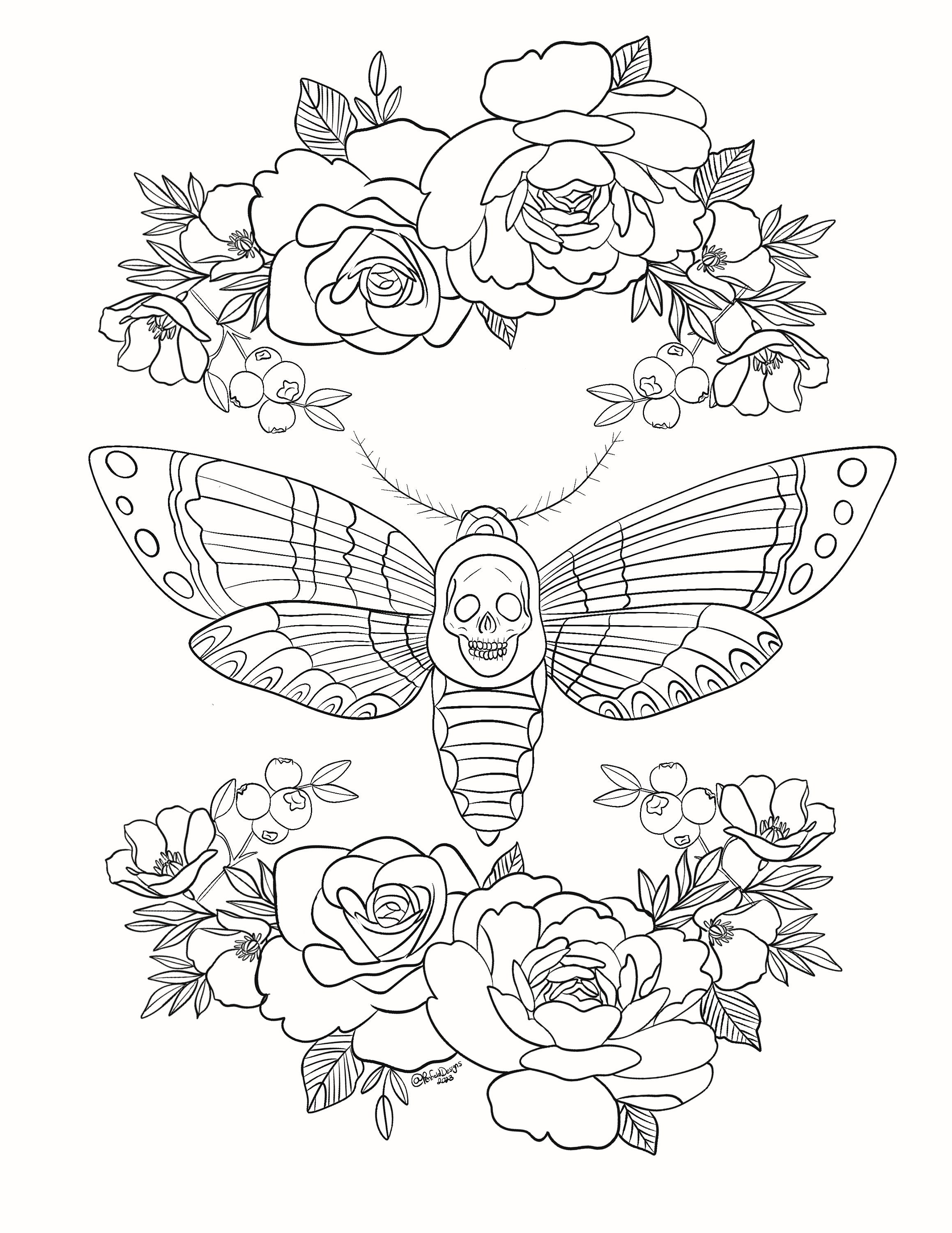 Garden Adventures Coloring Page - Etsy
