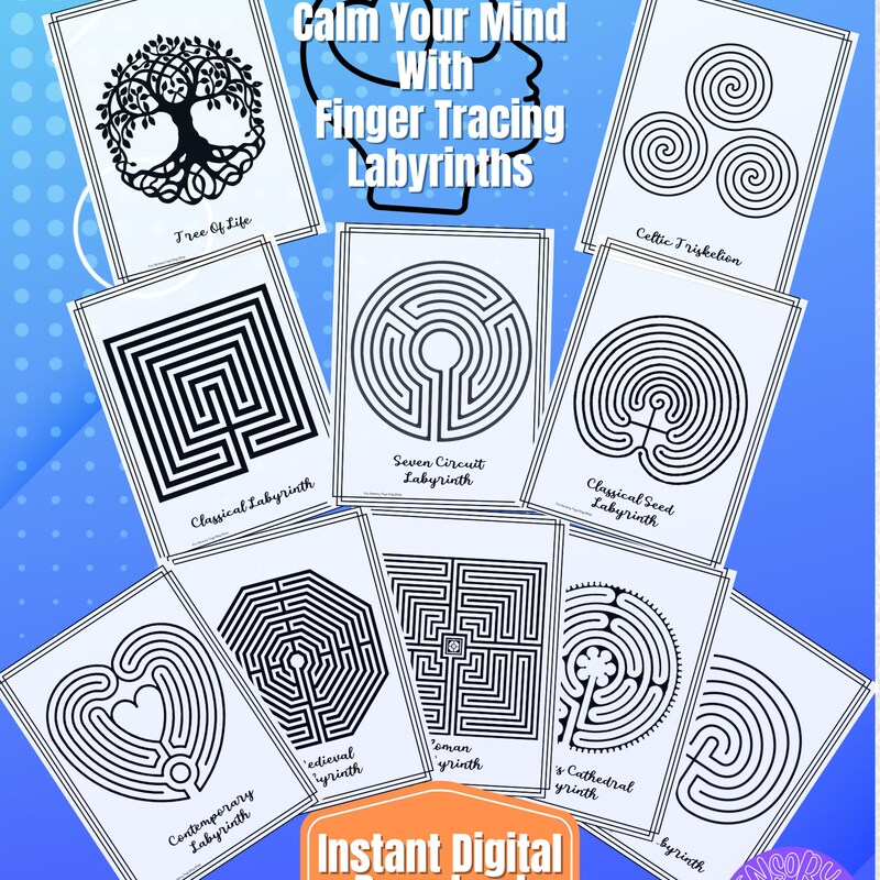 Finger Labyrinth - Etsy Australia