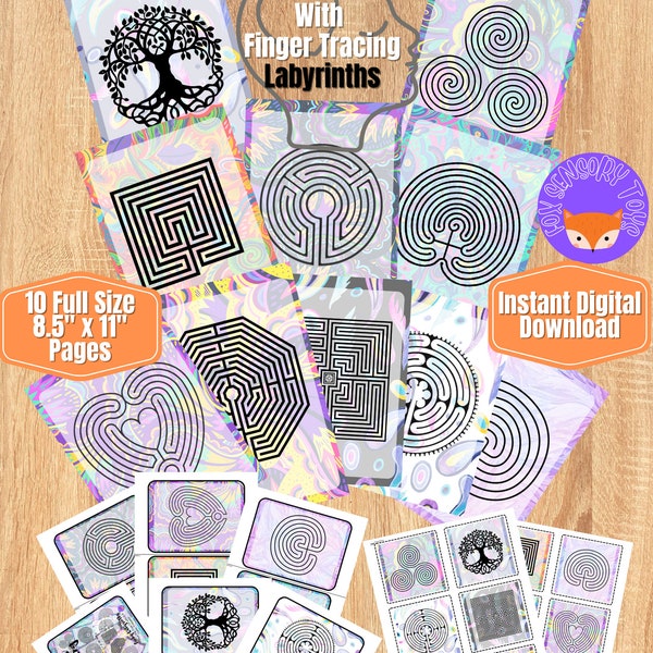 Adult Finger Tracing - Etsy