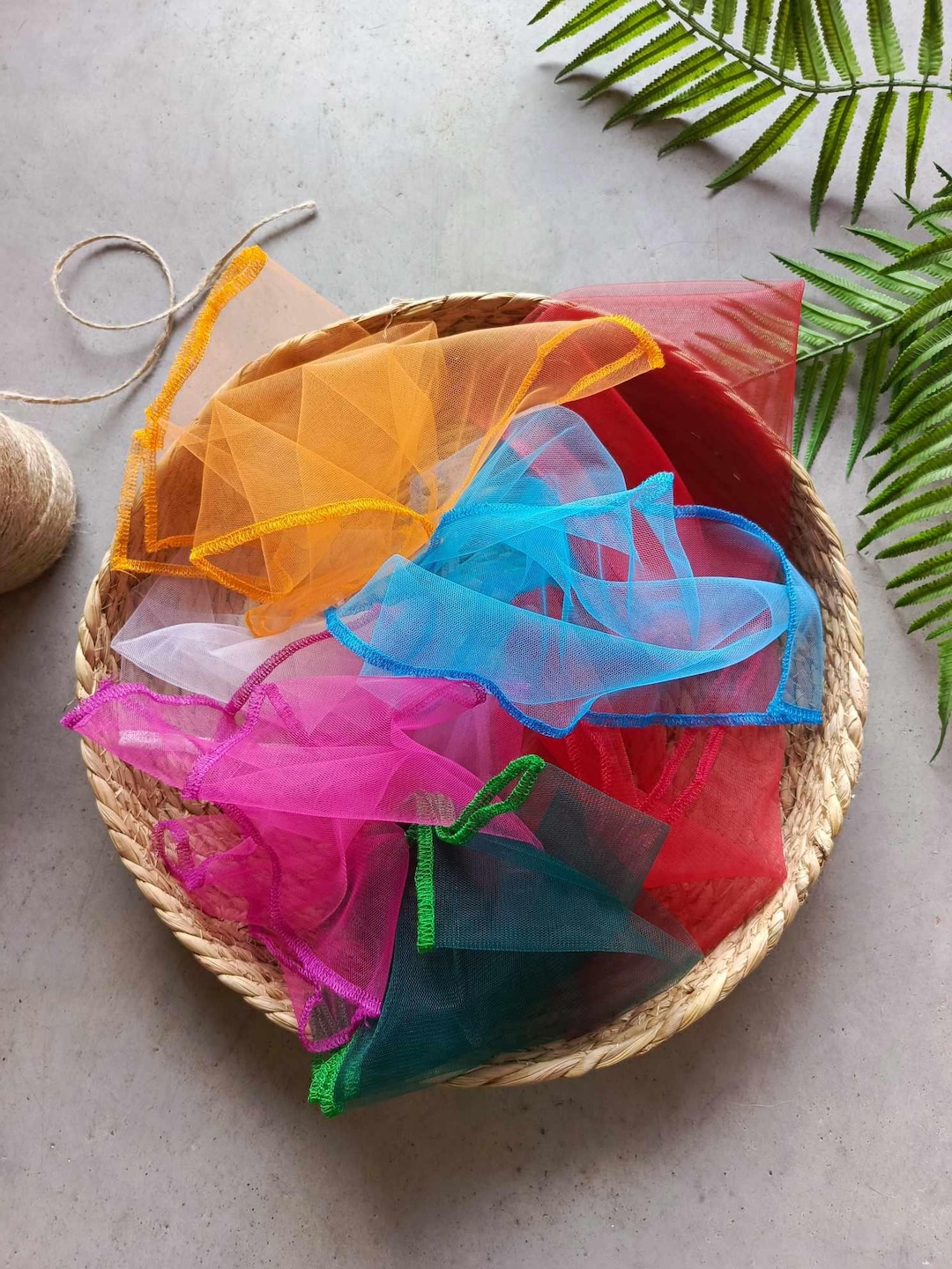 Sensory Scarf for Kids, Tulle Play Scarves – Montessori, Dance ...